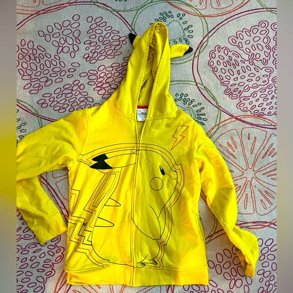 Pokemon | Jackets & Coats | Pokemon Kids Hooded Jacket Xl | Poshmark